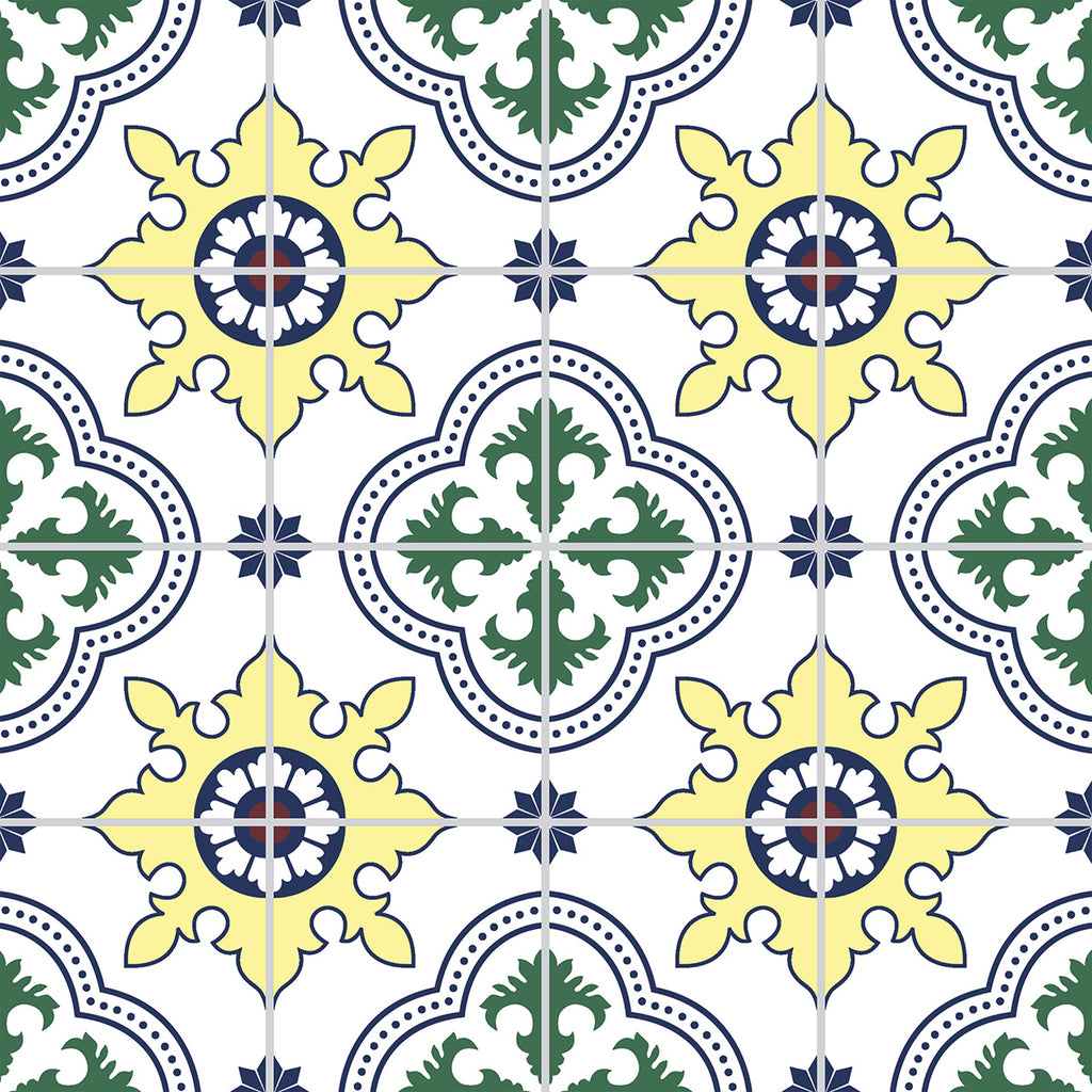 Mediterranean Tile Wallpaper – On Air Design | Astek