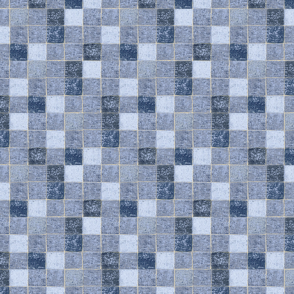 Textured Blue Mosaic Tile – On Air Design | Astek