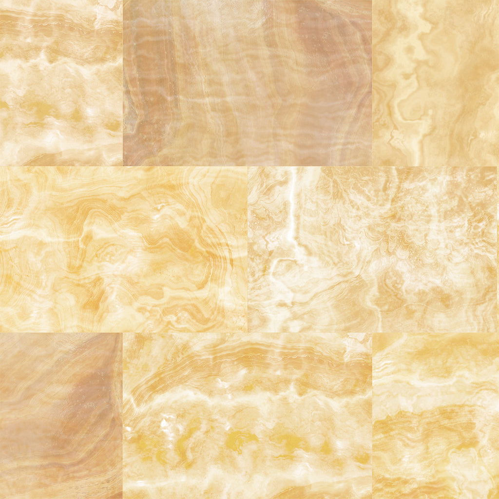 Orange Stone Tile Wallpaper – On Air Design | Astek