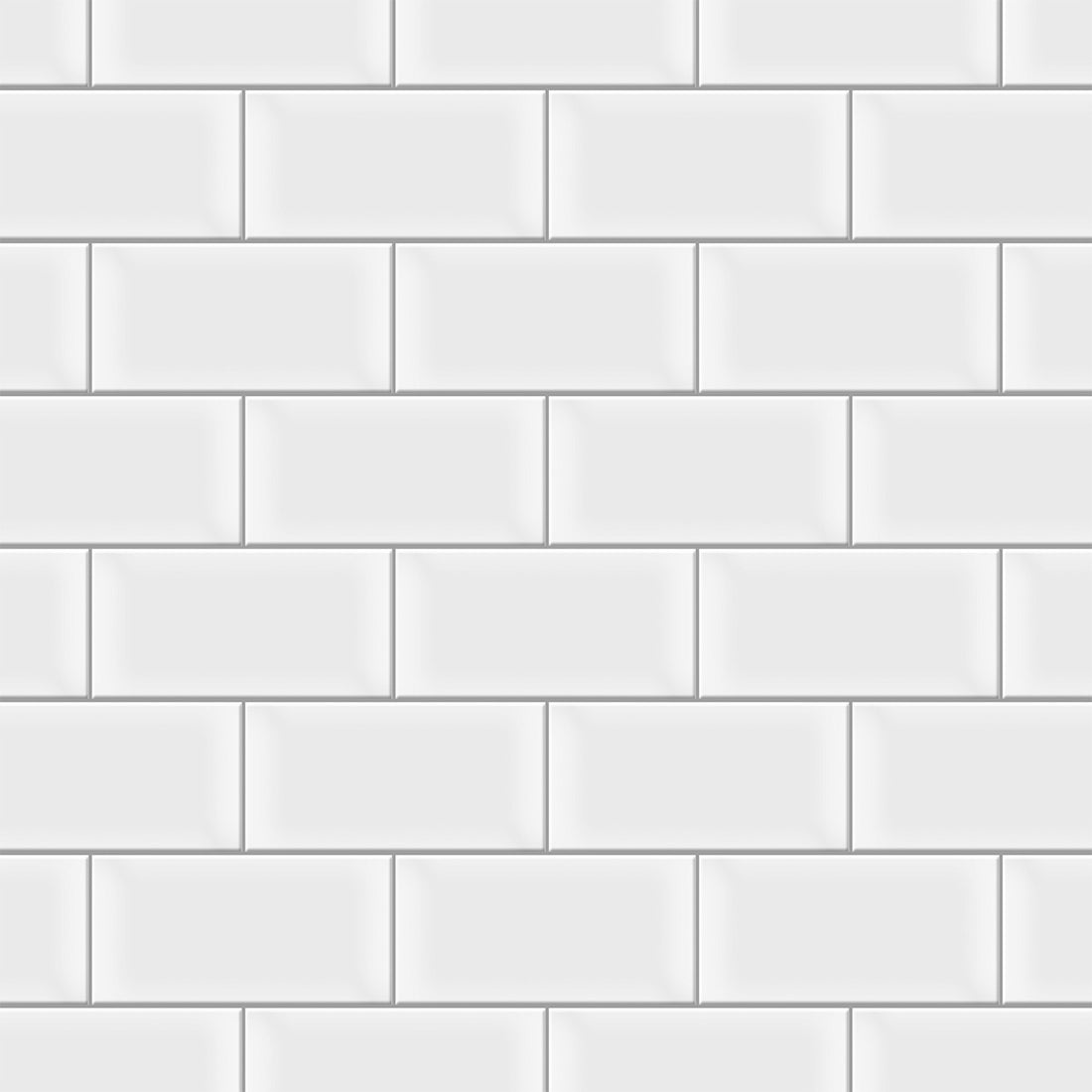 White Horizontal Tile Wallpaper – On Air Design | Astek