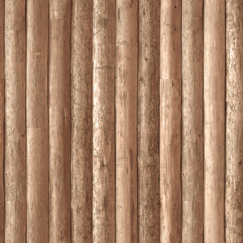Wood Log Planks WW Wallpaper – On Air Design | Astek